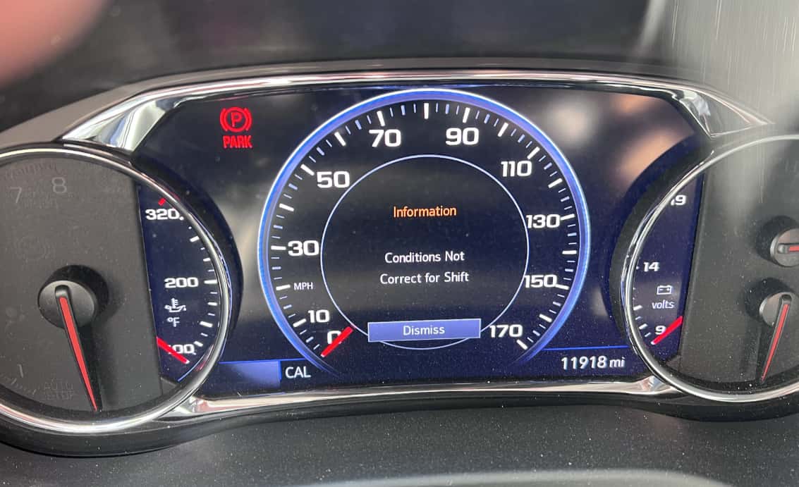 Conditions Not Correct For Shift Anomaly - What To Do About It