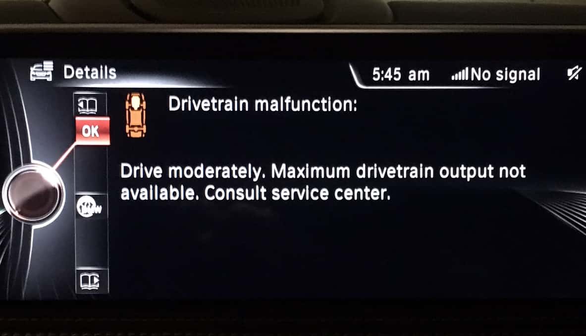 What To Do With A Maximum Drivetrain Output Not Available