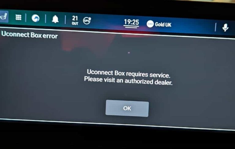 Understanding the Uconnect Box Requires Service Message